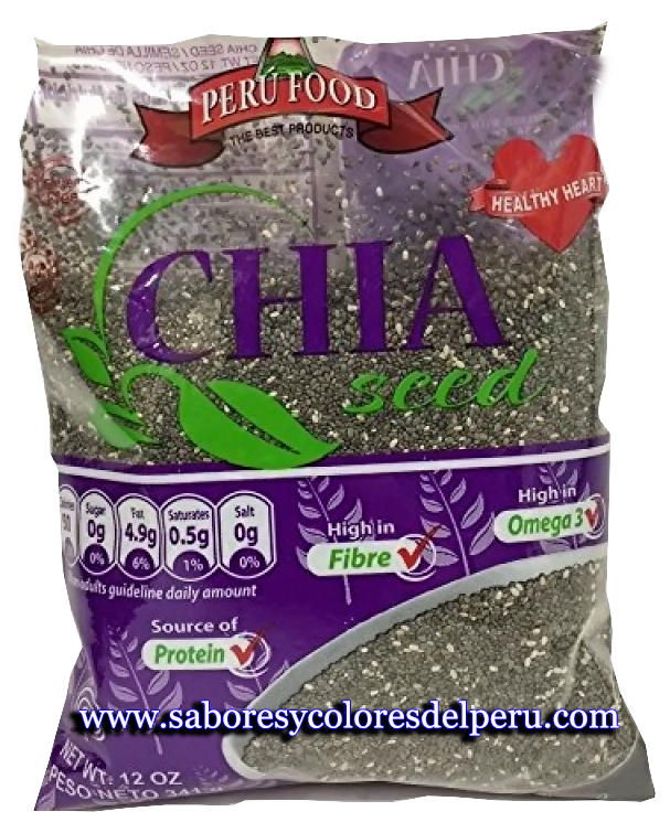 Chia orgánica – Sabores y colores del Perú