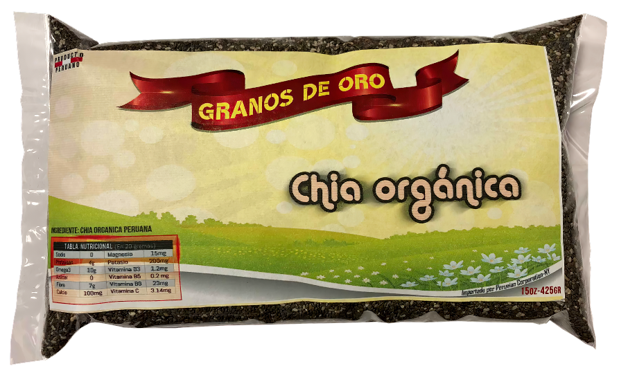 Chia orgánica – Sabores y colores del Perú