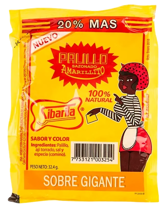 Palillo sobre gigante – Sabores y colores del Perú